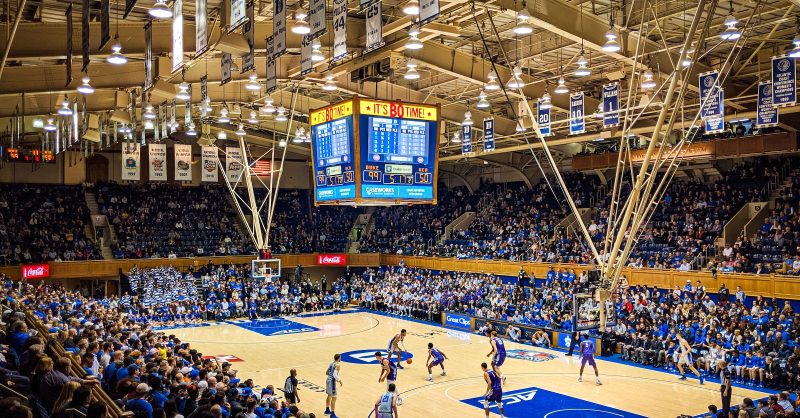 Duke Basketball Seating Chart Cameron Indoor Stadium Seating