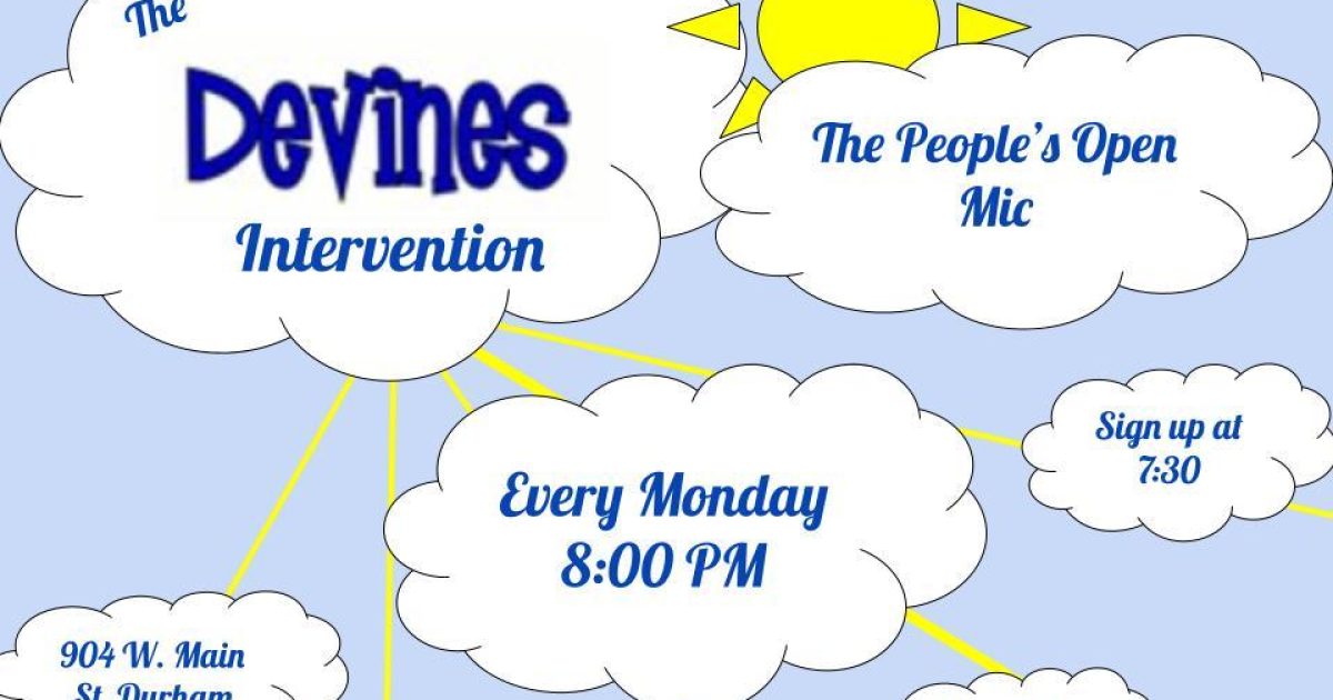 The Devines Intervention Comedy Open Mic | Discover Durham