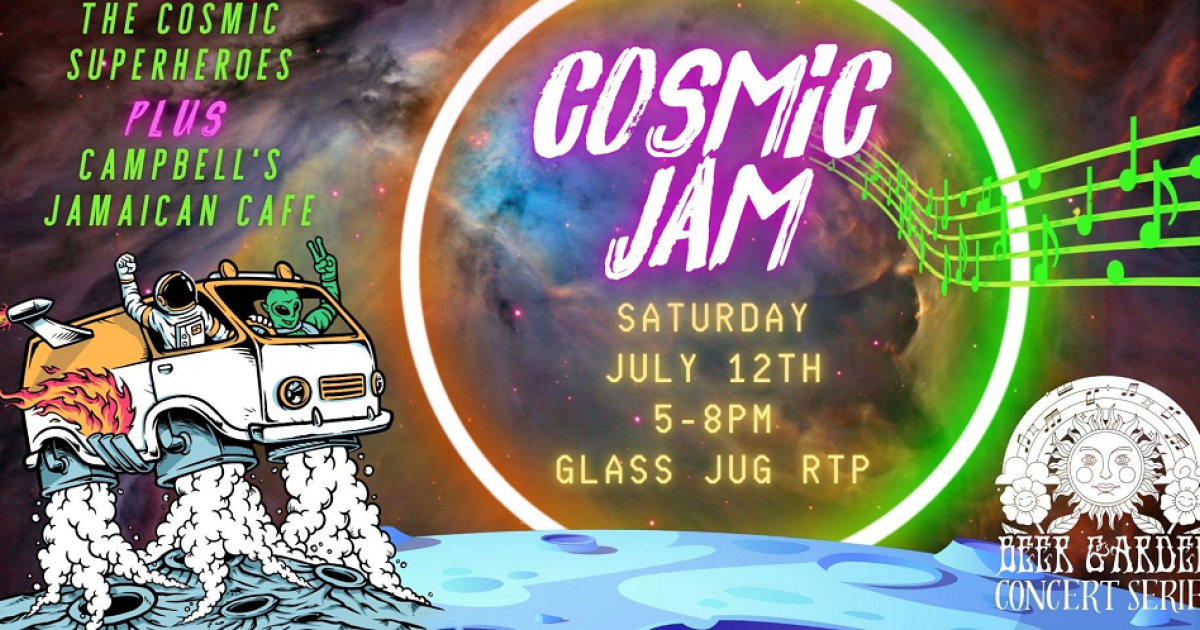 Cosmic Jam: Beer Garden Concert Series | Discover Durham