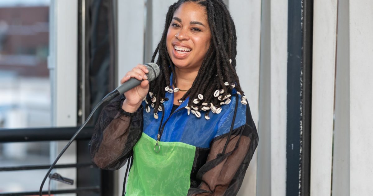 Ally J on the Roof | Discover Durham