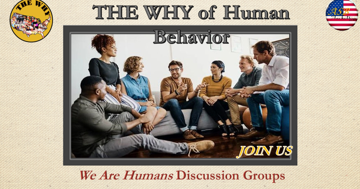 THE WHY - We Are Humans Discussion Group | Discover Durham
