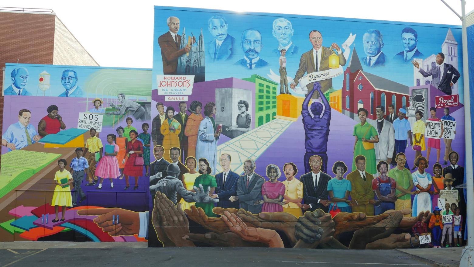 Durham Civil Rights Mural | Discover Durham