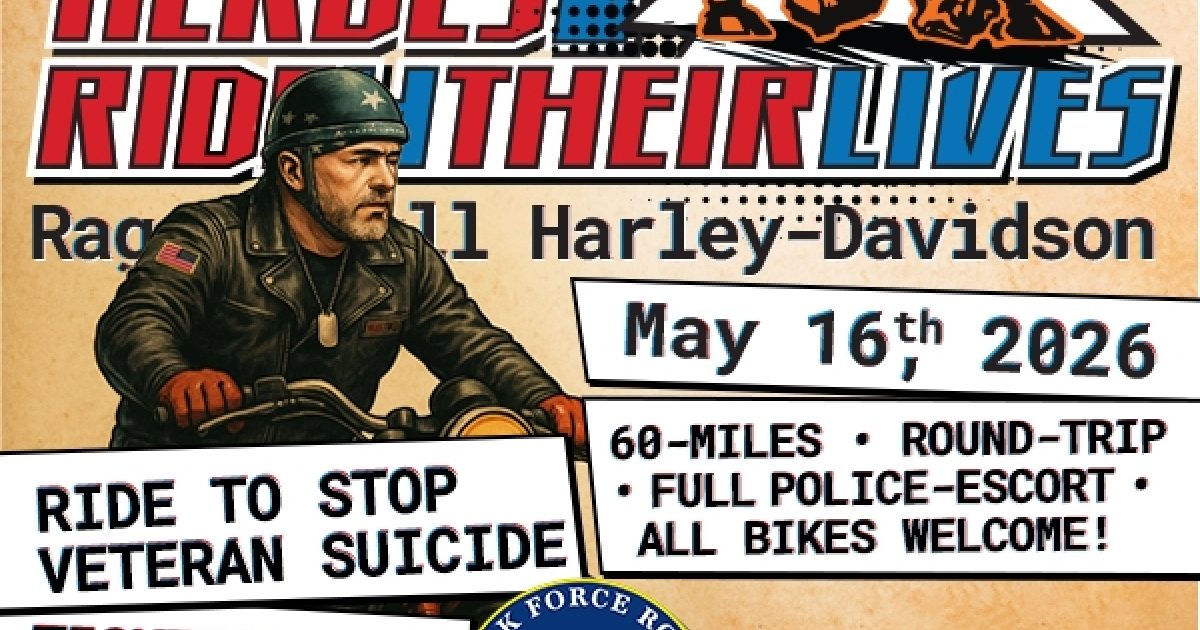 HBOT4Heroes' Ride 4 Their Lives with Raging Bull Harley-Davidson ...