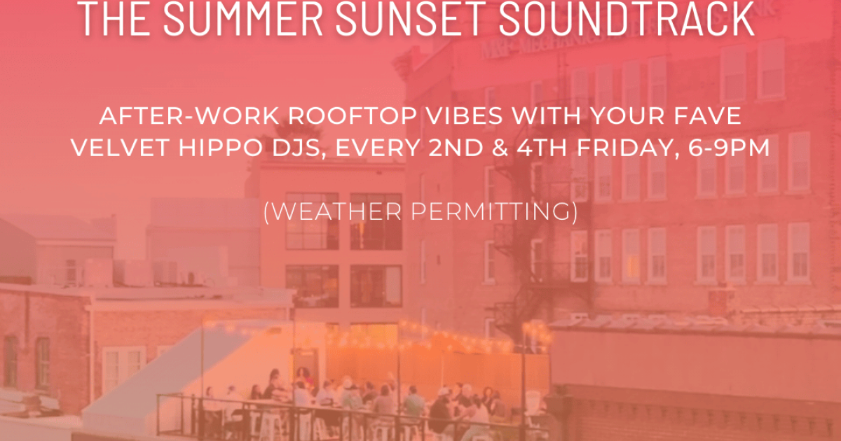 SunSets Evening Rooftop DJ Sets! | Discover Durham