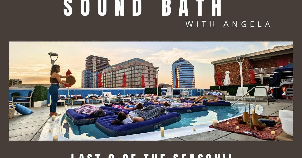 Rooftop Sunset Sound Bath | Discover Durham