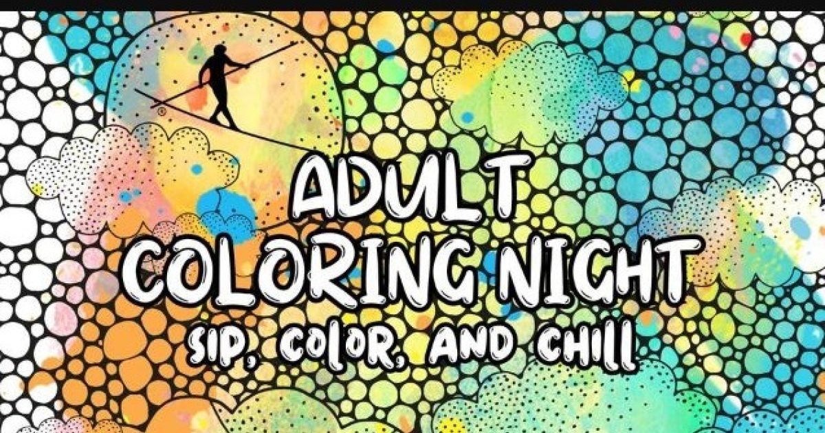 Adult Coloring Night | Discover Durham