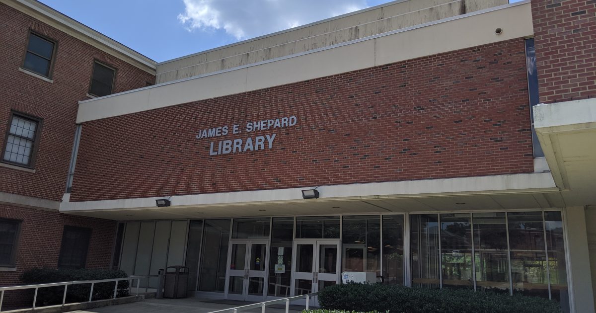 James E. Shepard Memorial Library | Discover Durham